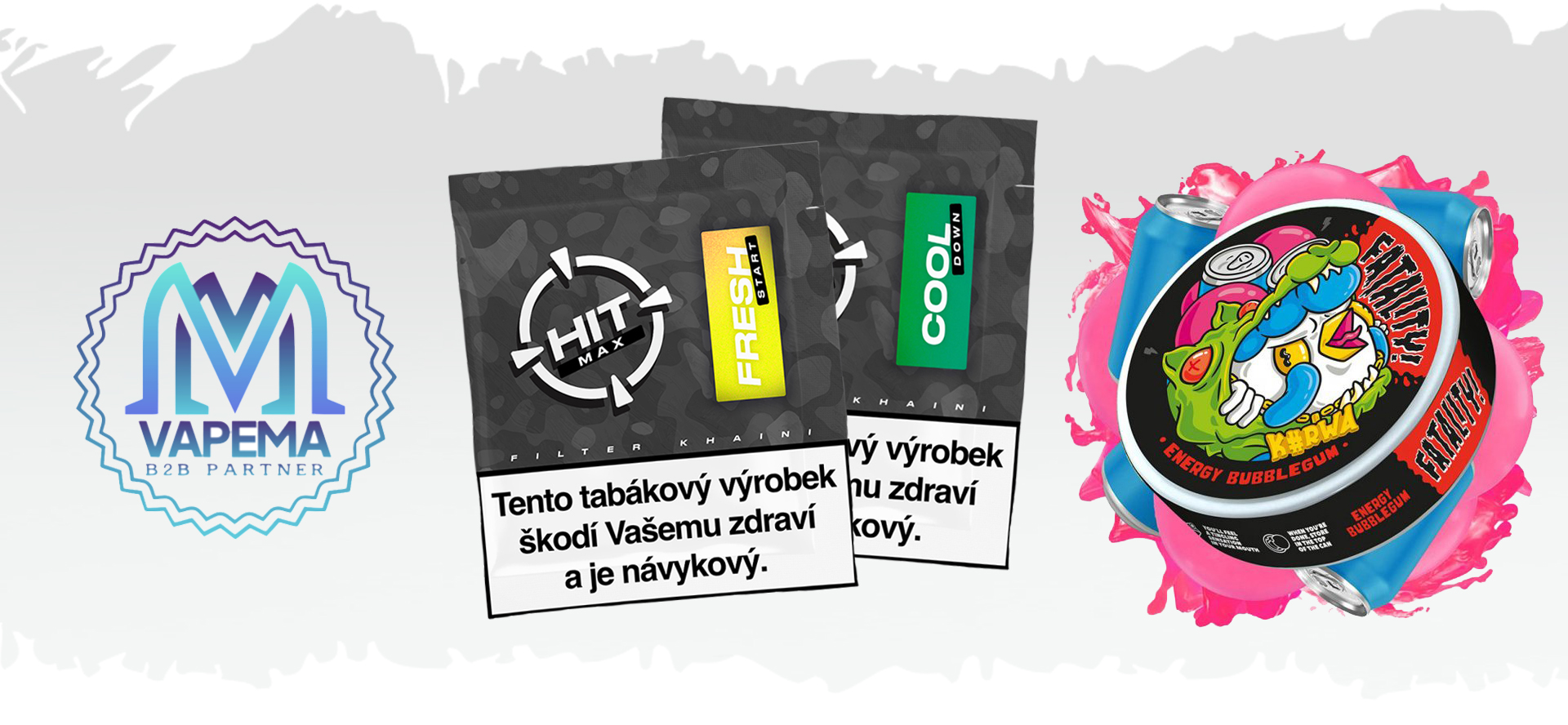 Nikotinové sáčky - VAPEMA - B2B e-shop