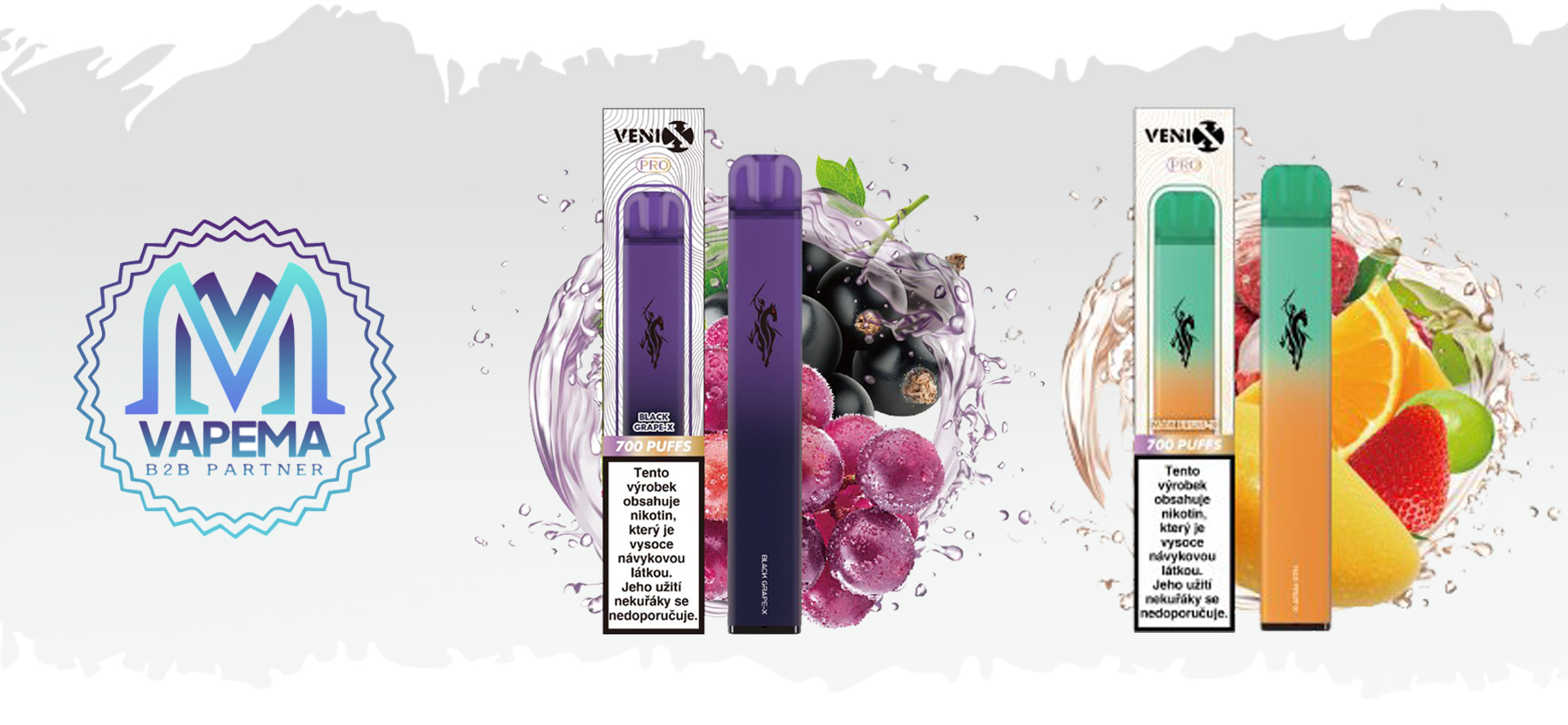 VENIX PRO – prémiová jednorázová e-cigareta s mesh-coil | Velkoobchod ...